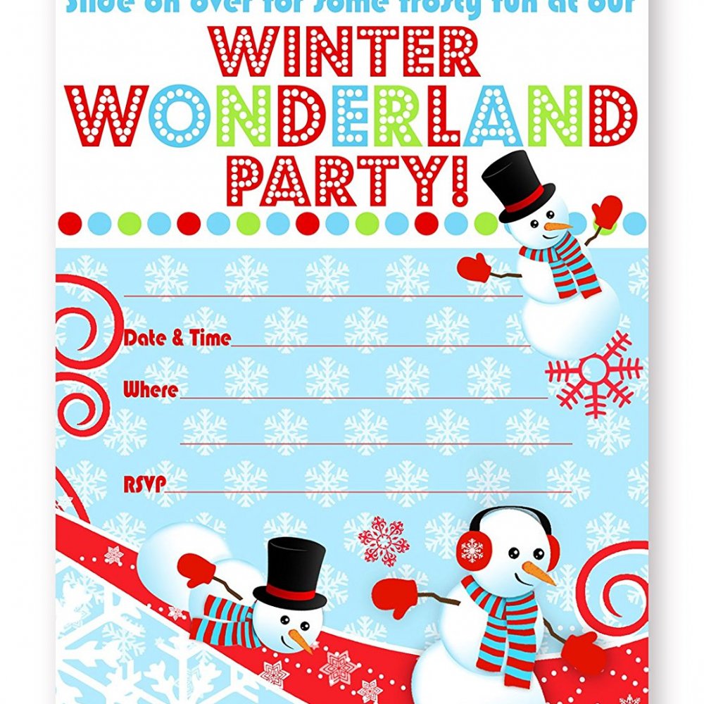 Winter Wonderland | Product categories | POPpartiesInk.com